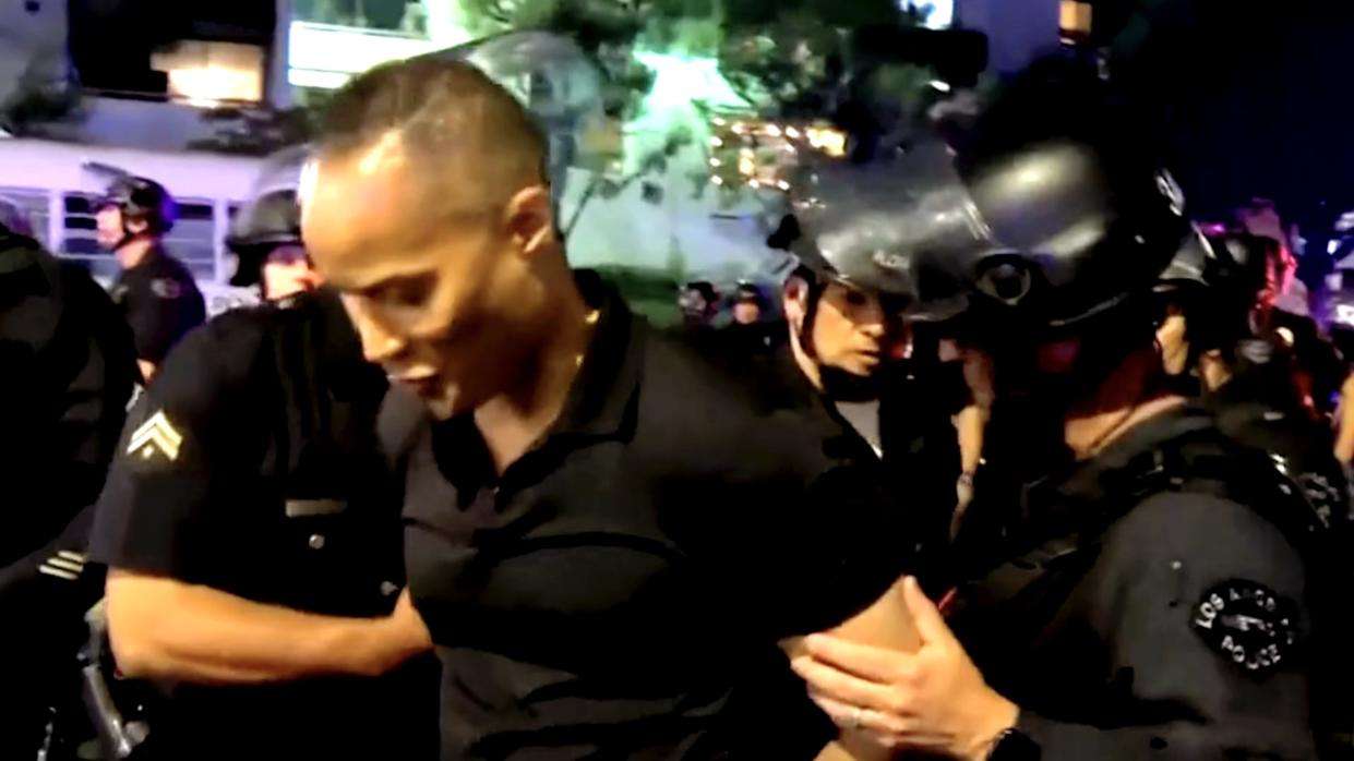 CNN’s Jason Carroll Detained While Covering Los Angeles Protests Live ...
