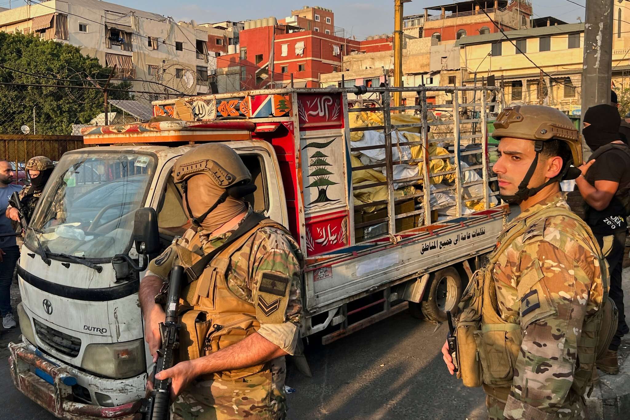 Lebanese Army Collects Second Batch of PLO Weapons From Beirut Refugee ...