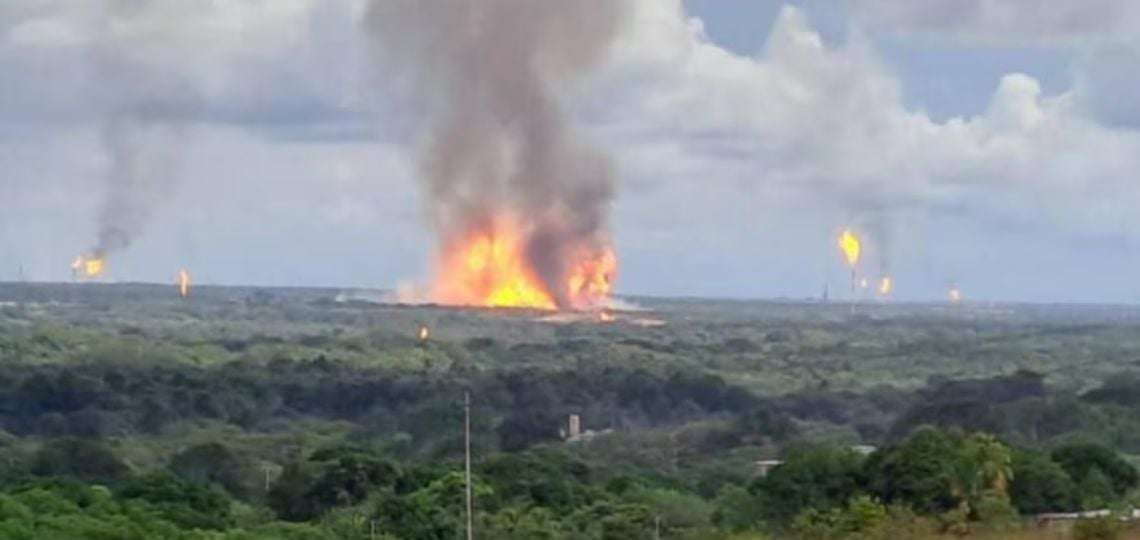 Massive Explosion Sparks Fire at Venezuela’s Petrocedeno Oil Plant ...